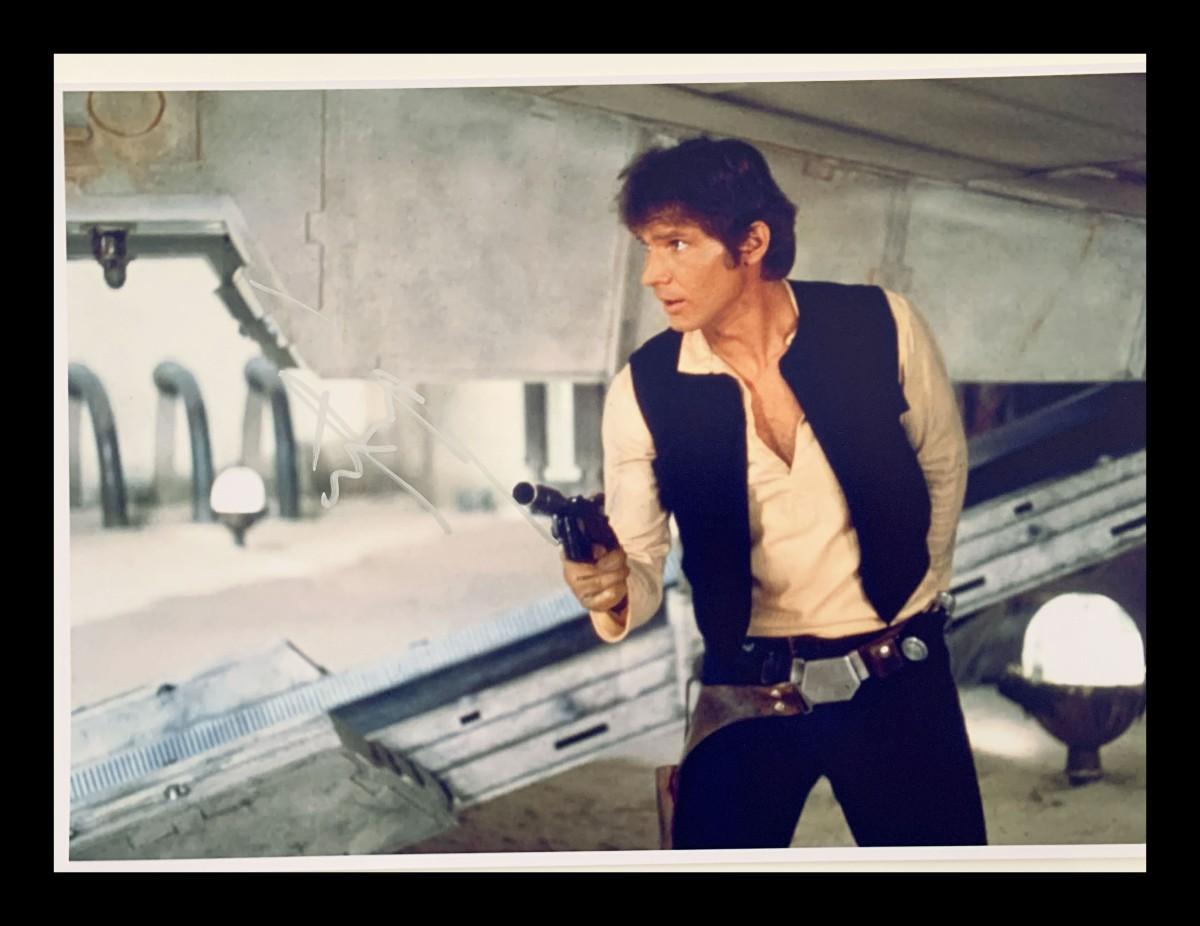 Star Wars Harrison Ford Signed Photo