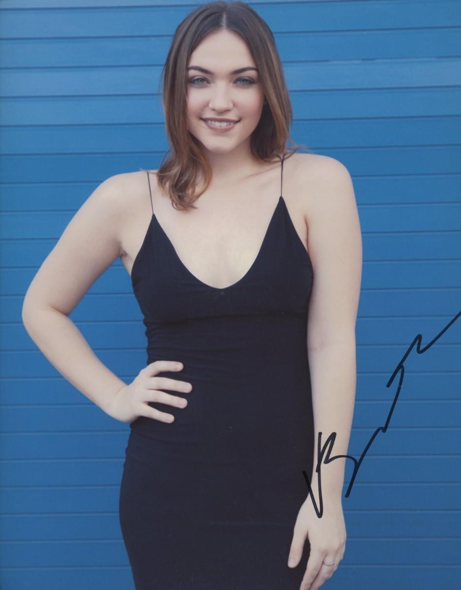 Violett Beane signed photo | EstateSales.org