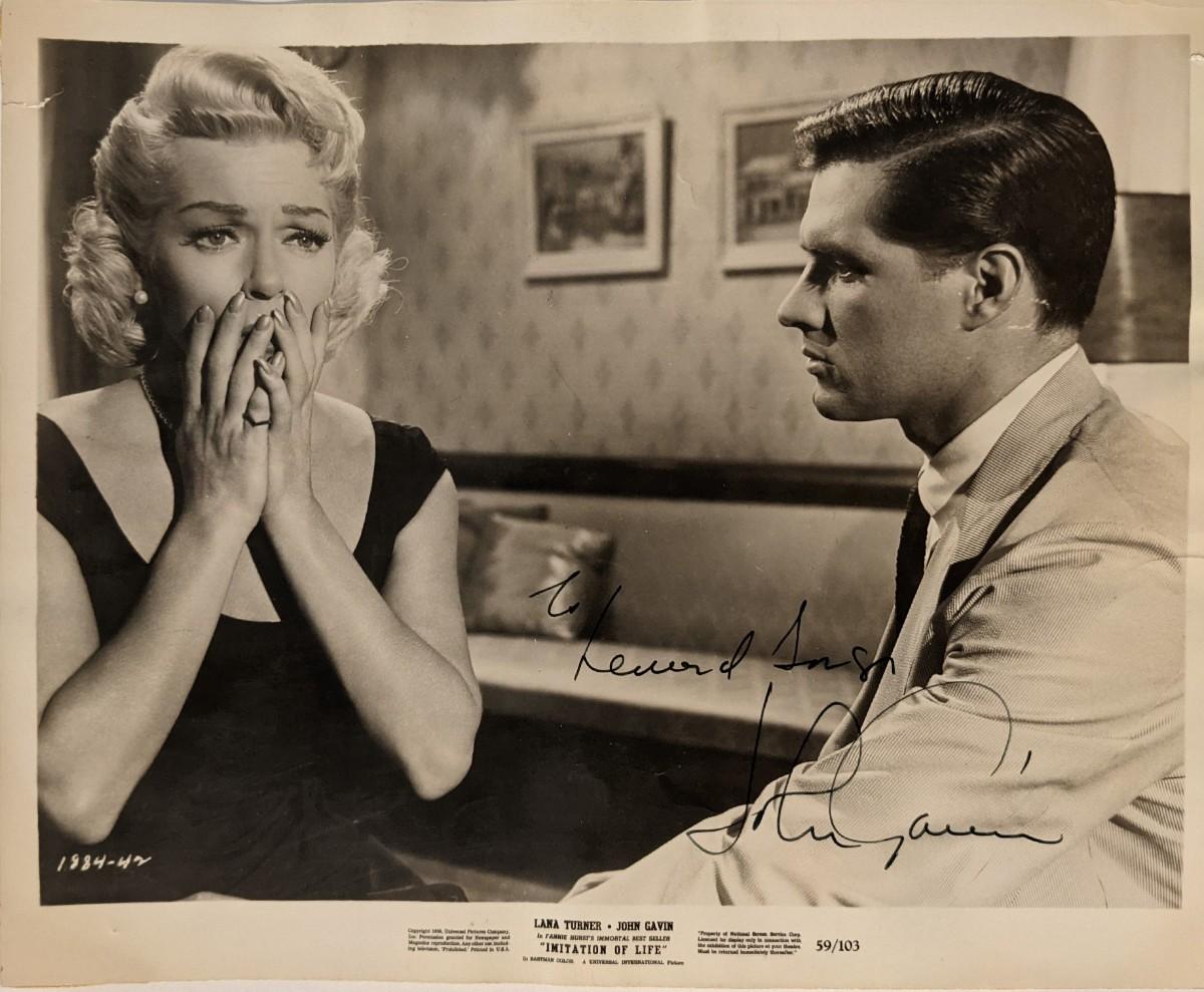 John Gavin signed photo | EstateSales.org