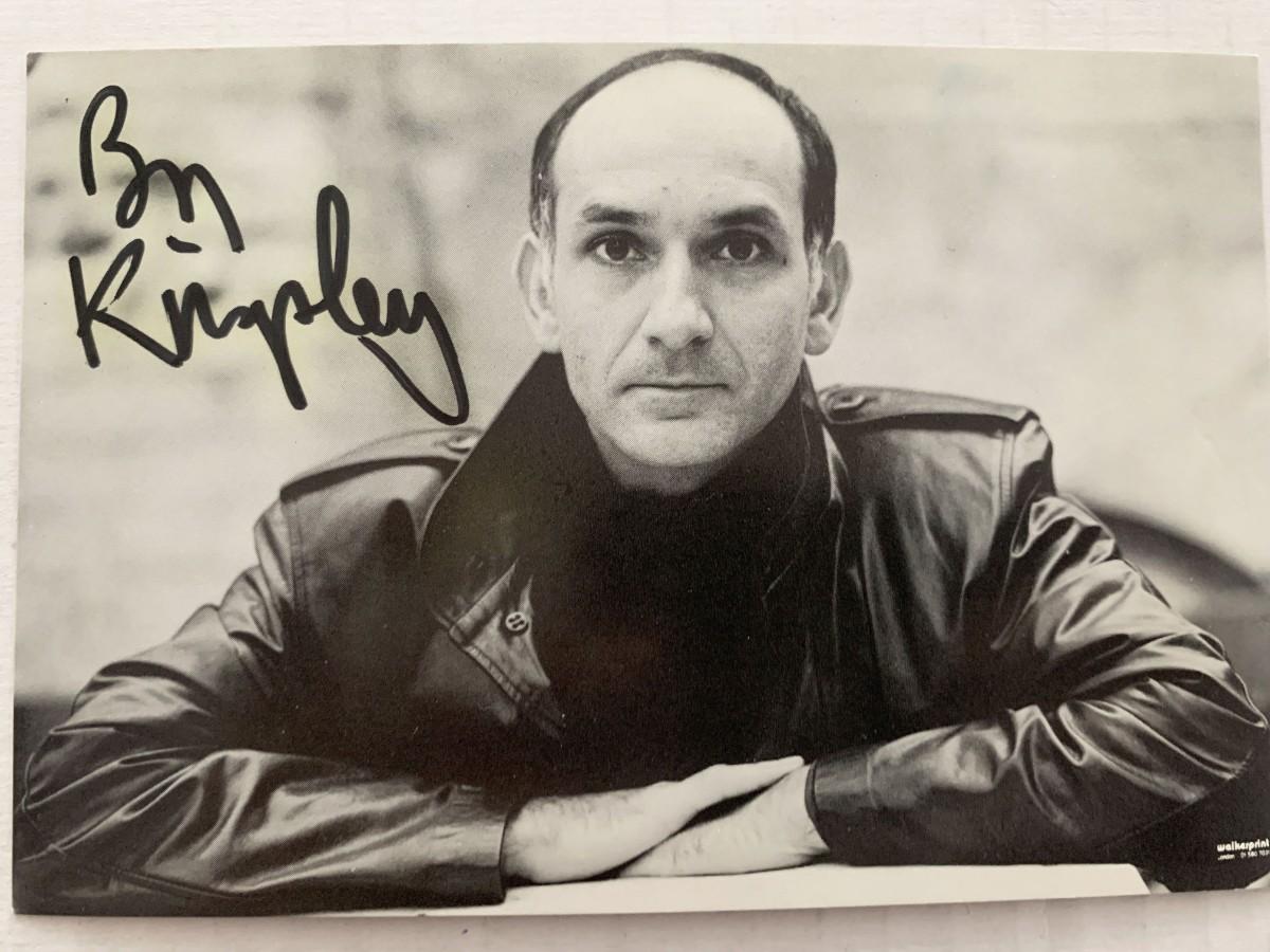 Ben Kingsley signed photo | EstateSales.org