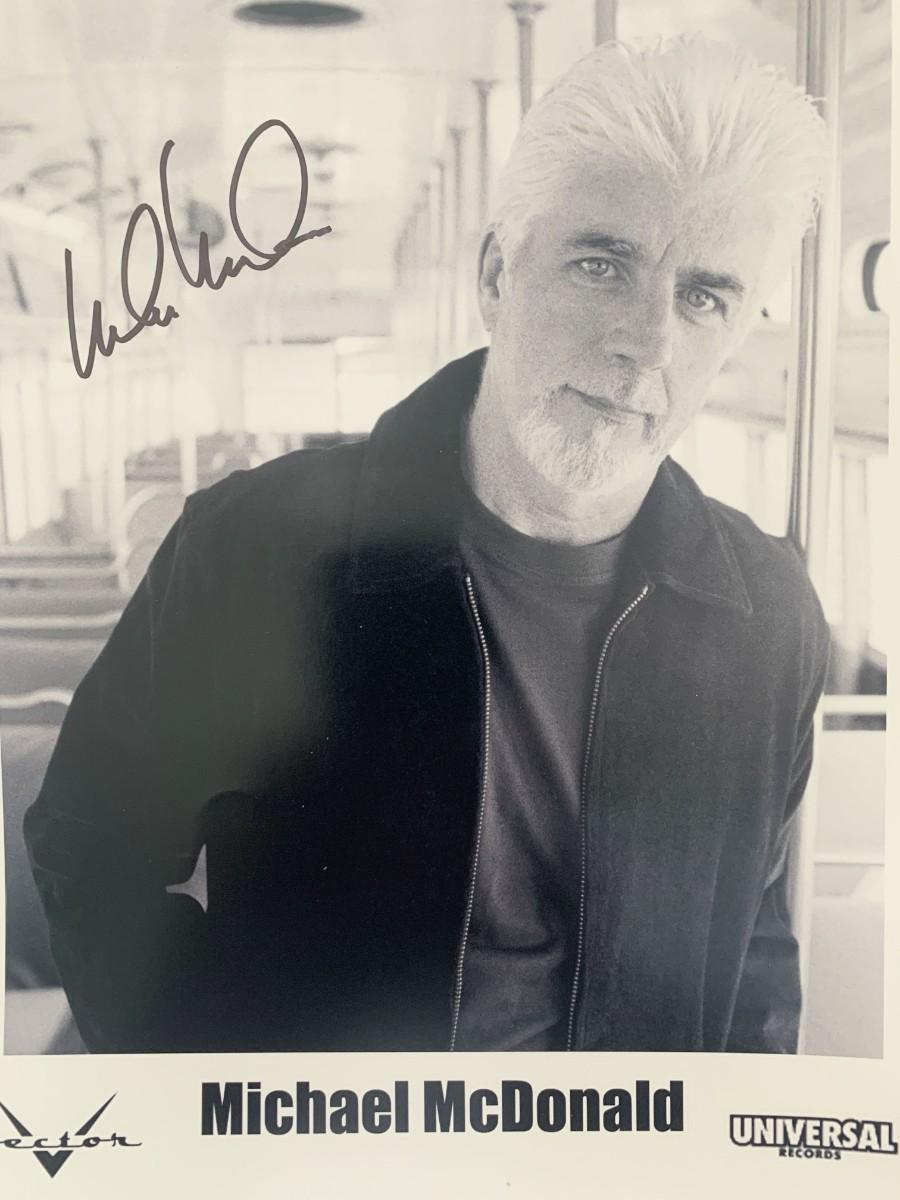 Doobie Brothers Michael McDonald signed photo | EstateSales.org