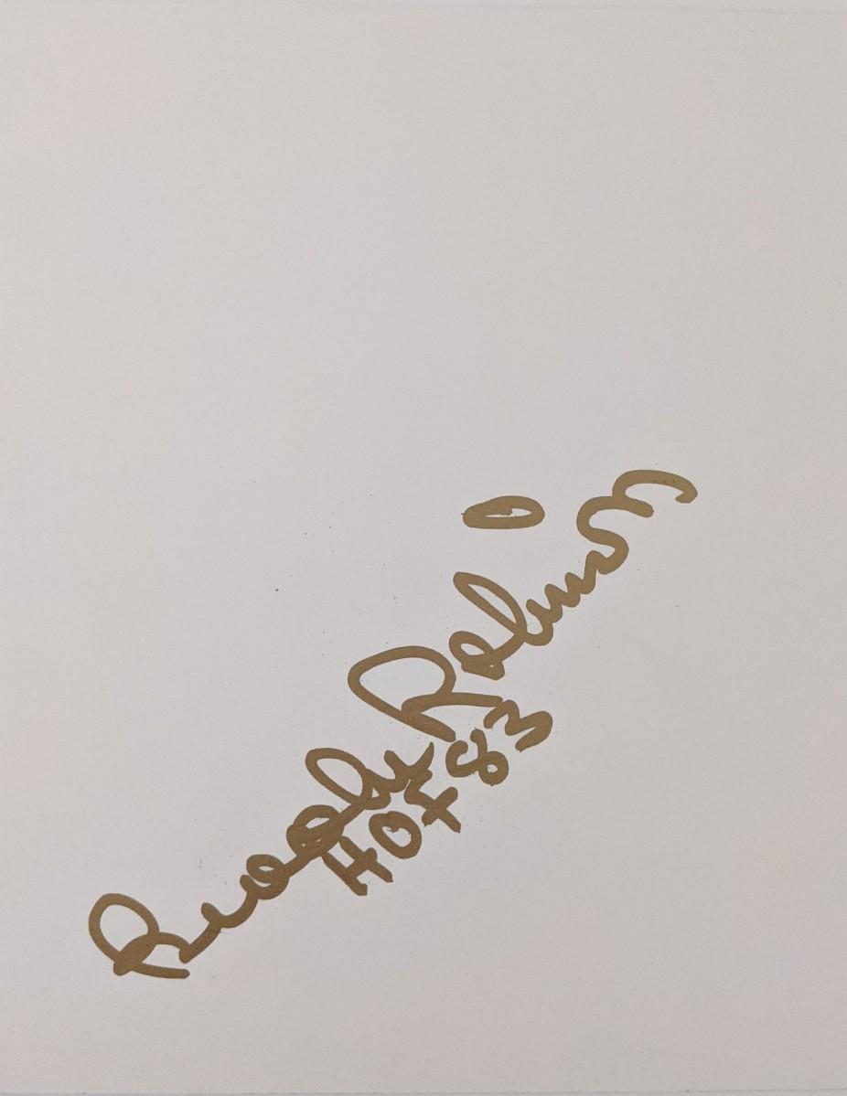 MLB Hall Of Famer Brooks Robinson Autograph | EstateSales.org