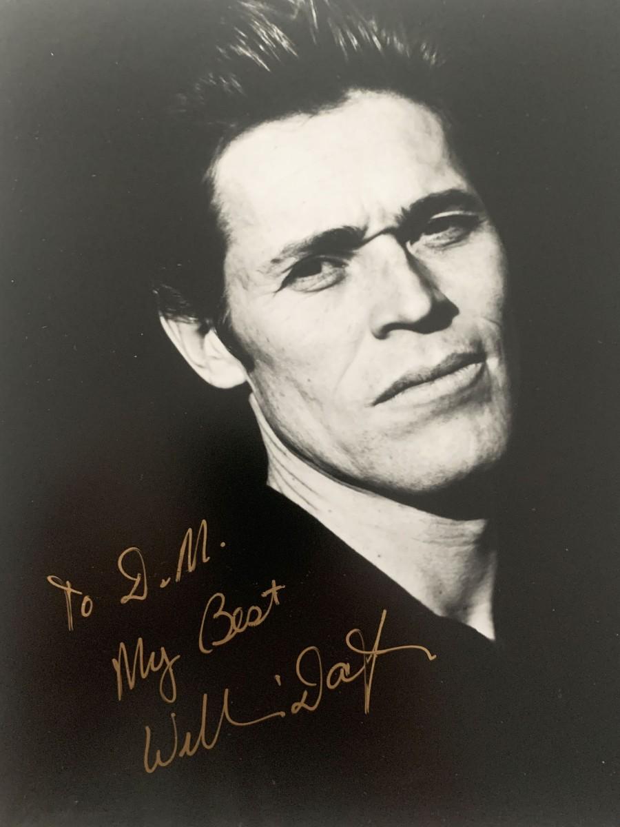 To Live and Die in LA Willem Defoe signed photo | EstateSales.org