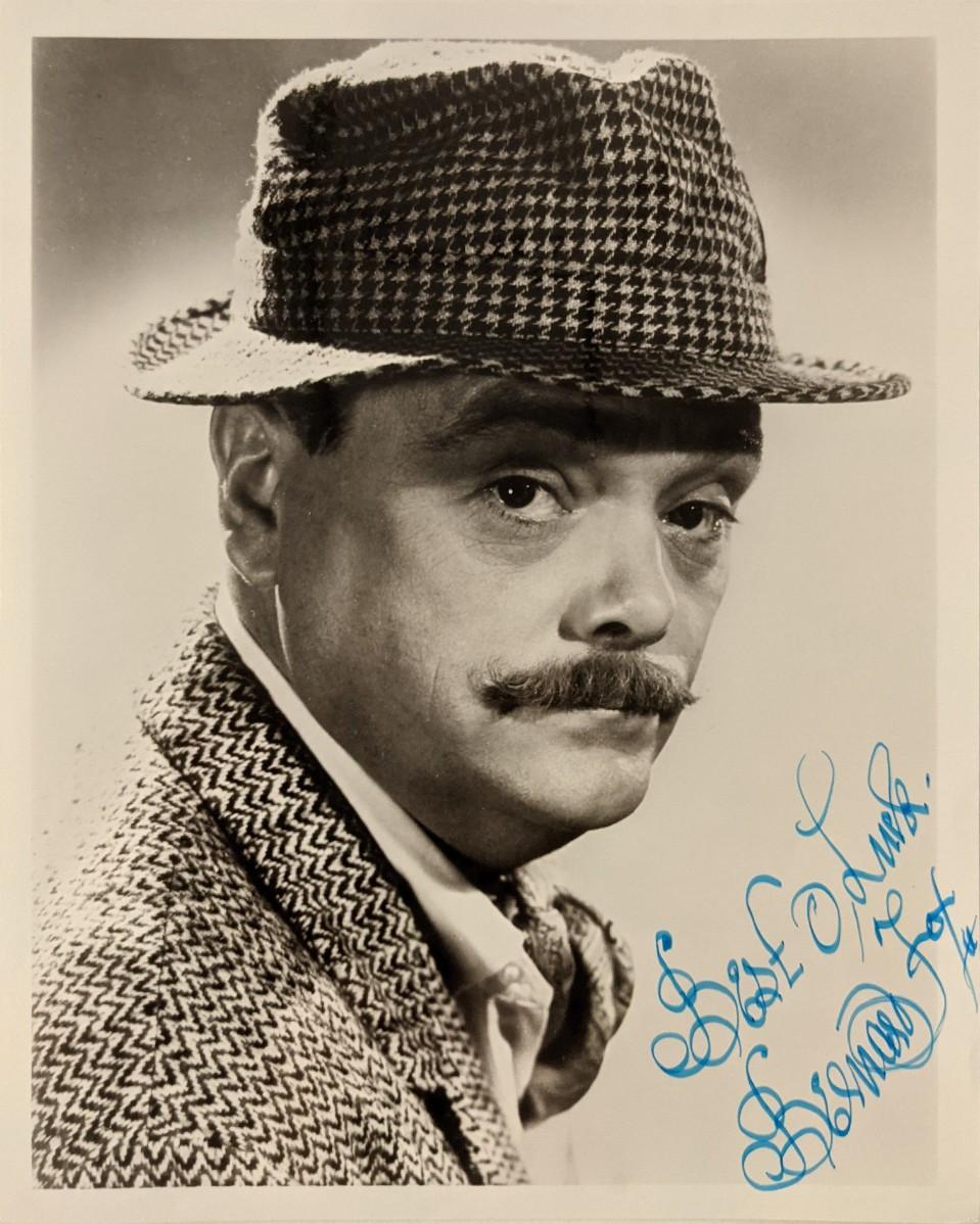 Bernard Fox signed photo | EstateSales.org