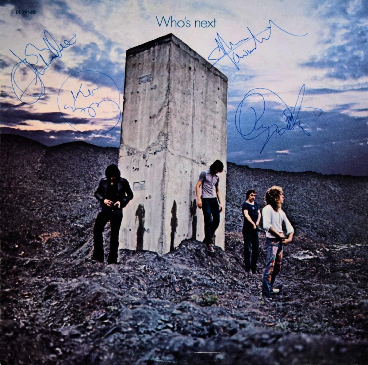 The Who Who’s Next signed album | EstateSales.org