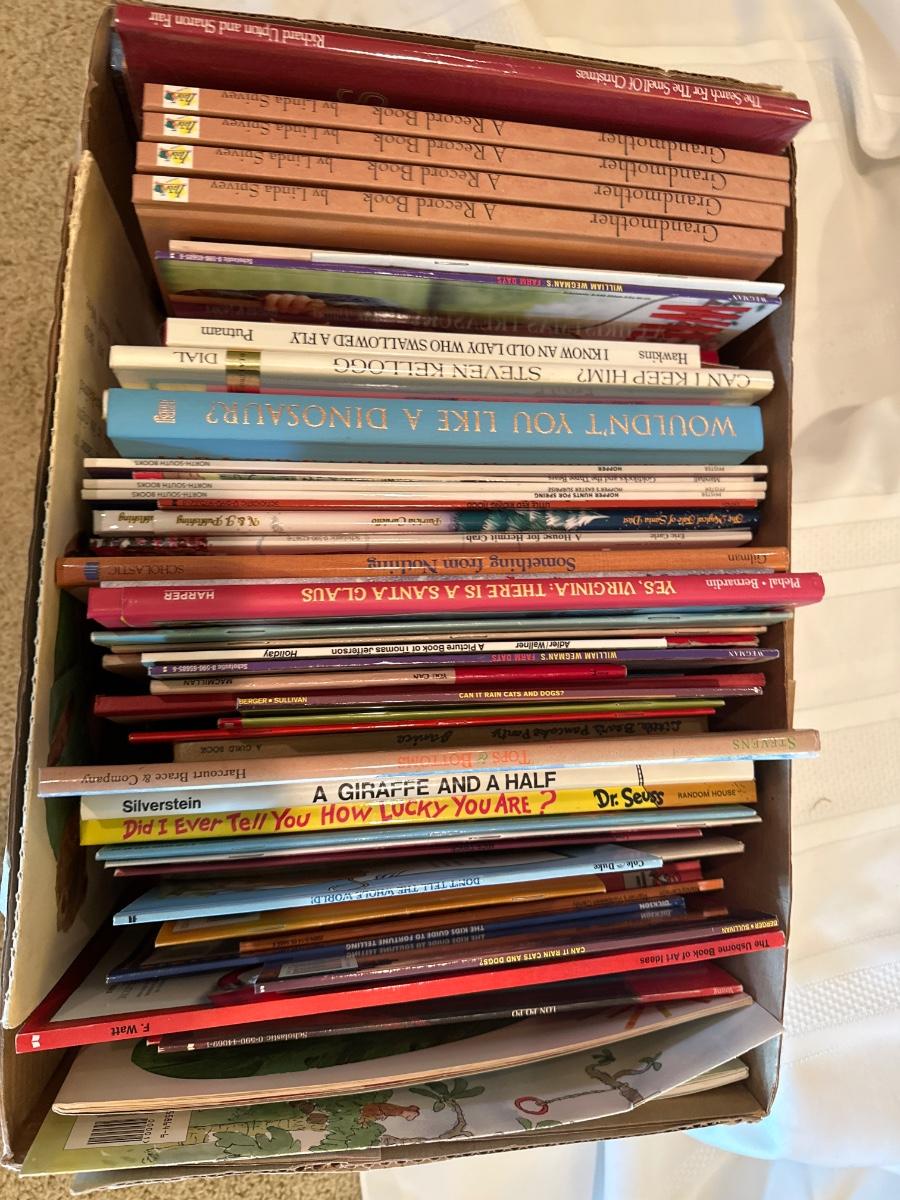 Box of children’s books | EstateSales.org