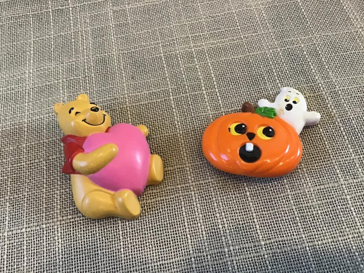 Russ And Disney Vintage Pins