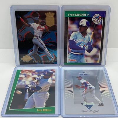 LOT 16: Collection of Fred McGriff Baseball Cards | EstateSales.org