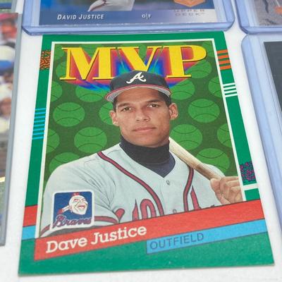 LOT 27: Baseball Card Collection - Dave Justice | EstateSales.org