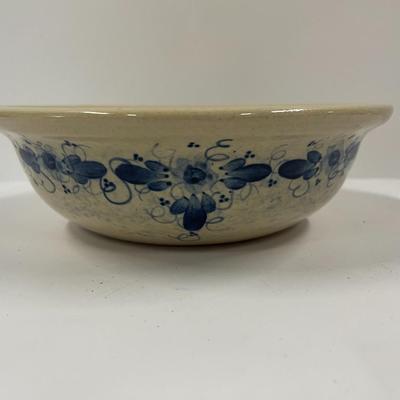 Paul Storie Pottery Bowl with Floral Design | EstateSales.org