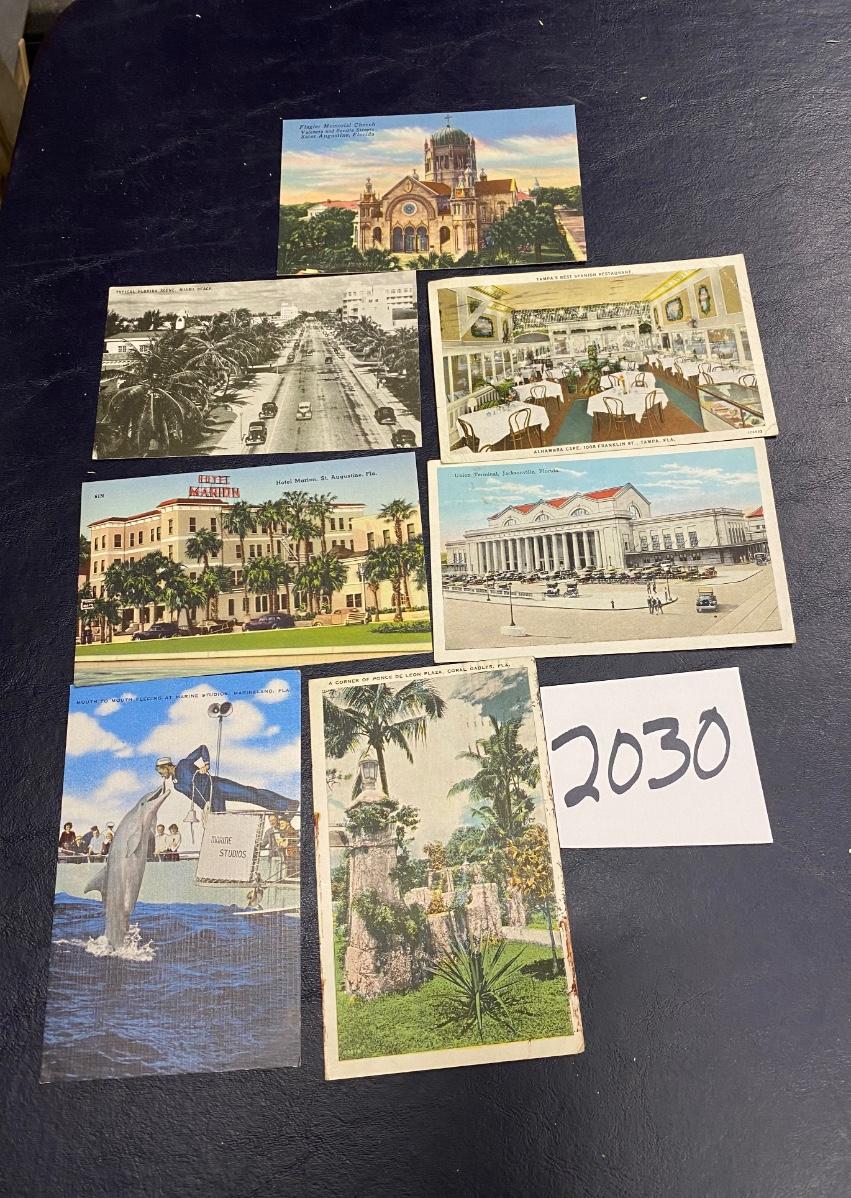 Vintage Florida Postcards | EstateSales.org