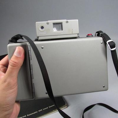 Vintage Polaroid Automatic 103 Land Camera with Original Cover & Manual ...