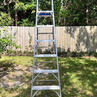 WERNER ~ 8 Ft Aluminum Ladder | EstateSales.org