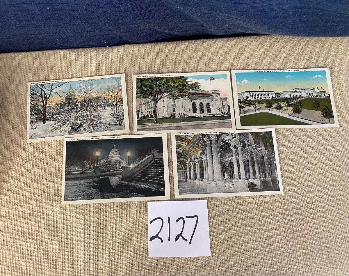Vintage Washington DC Postcards | EstateSales.org