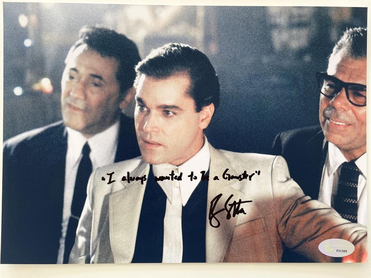 Goodfellas Ray Liotta signed movie photo | EstateSales.org