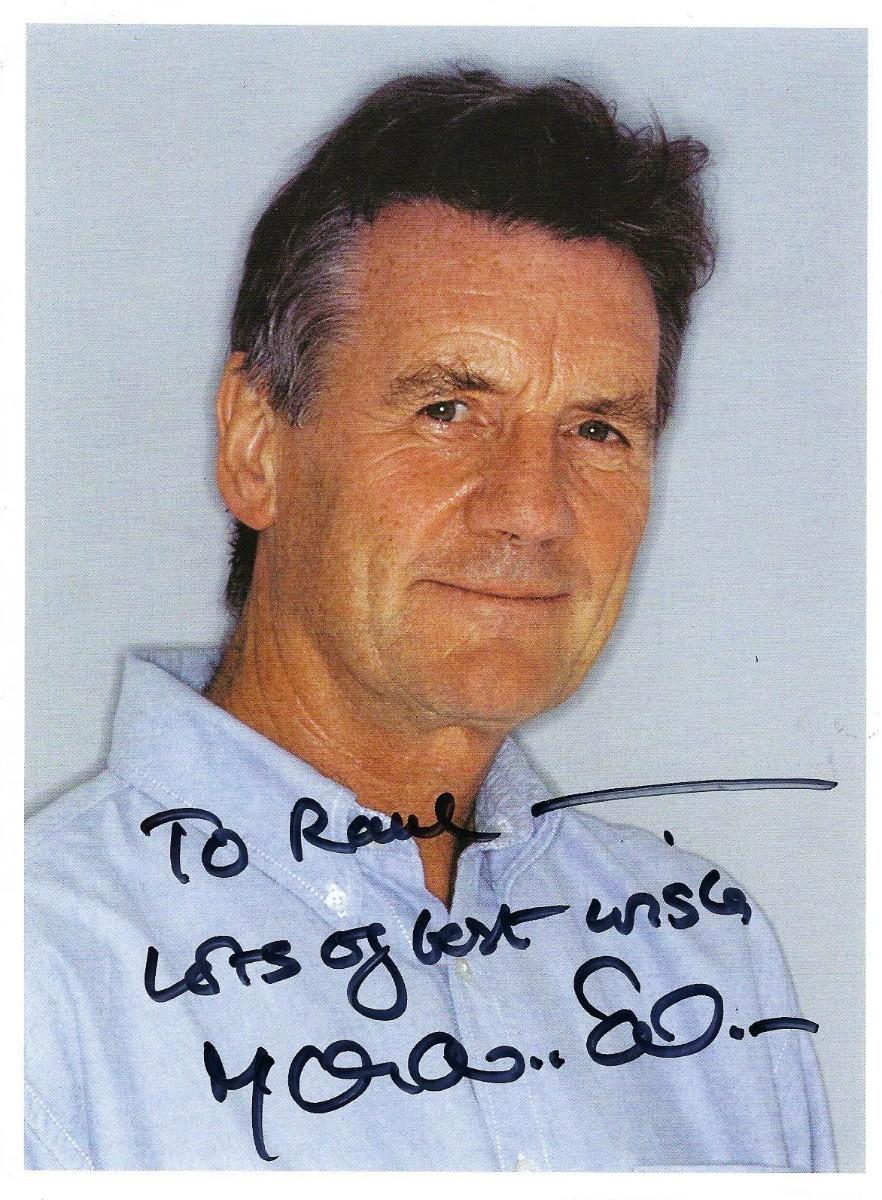 Monty Pythons Michael Palin signed photo | EstateSales.org