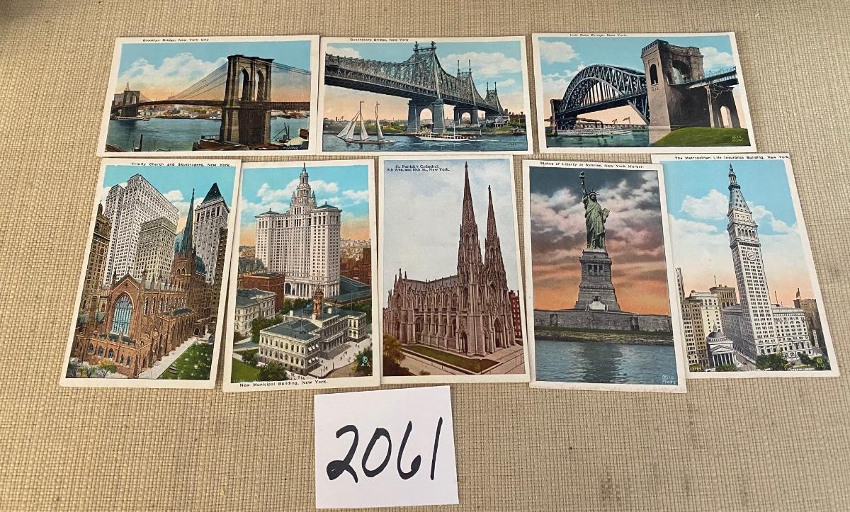Vintage New York Postcards | EstateSales.org