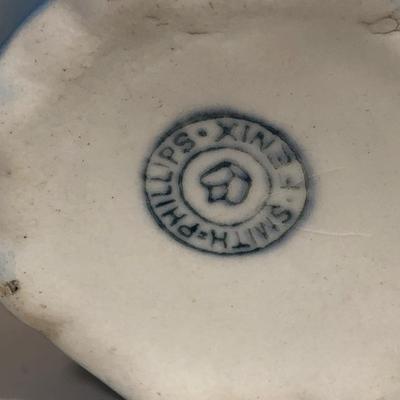 LOT 31M: Smith Phillips Fenix Pottery Pitcher & Bowl w/Matching Vase ...