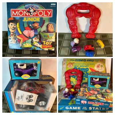 LOT:121: Collection of Vintage Games and Toys Including Camp Granada ...