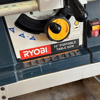 RYOBI ~ 10” Portable Table Saw w/Accessories | EstateSales.org