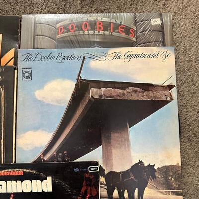 DOOBIE BROTHERS & NEIL DIAMOND VINYL RECORD ALBUMS | EstateSales.org