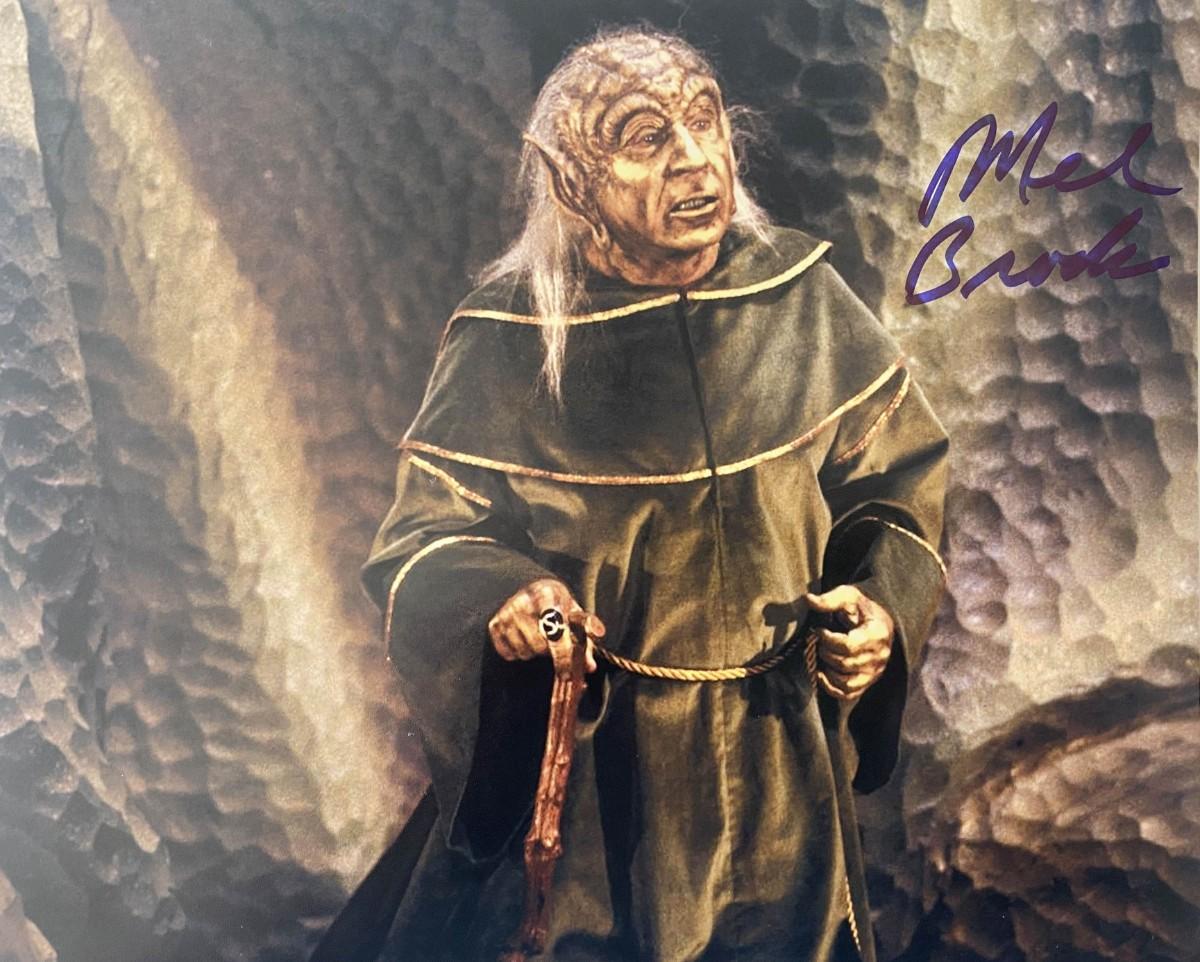 Spaceballs Mel Brooks signed movie photo | EstateSales.org
