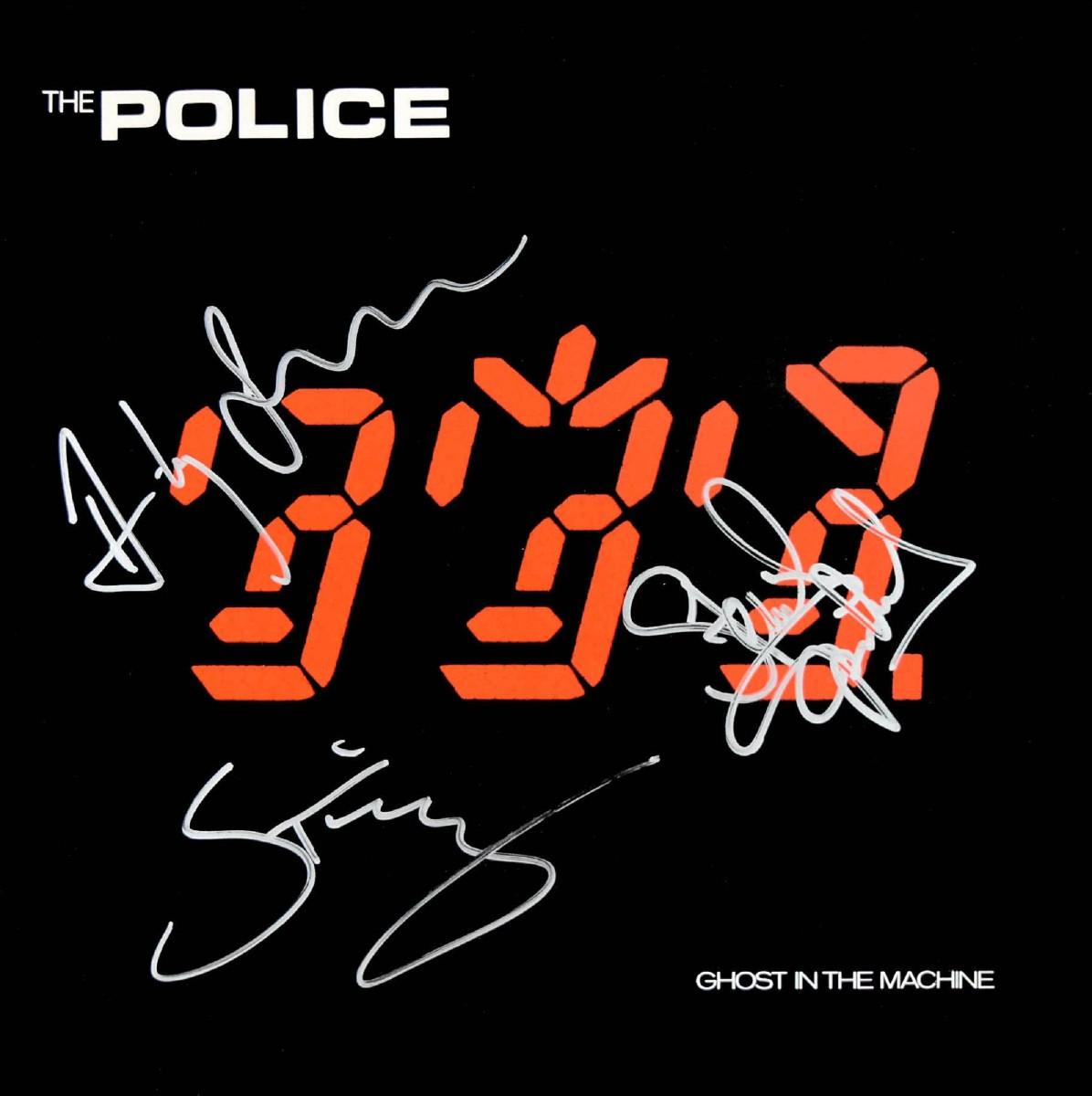 The Police signed Ghost In The Machine album | EstateSales.org