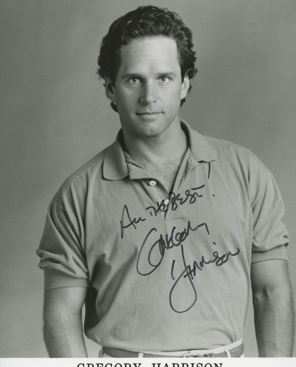 Gregory Harrison signed photo | EstateSales.org