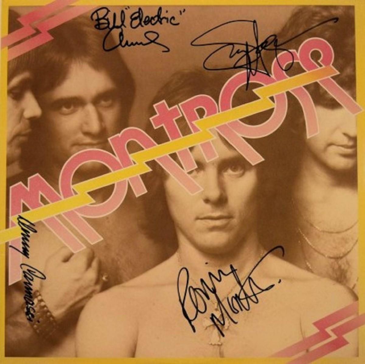 Montrose signed debut album Montrose album | EstateSales.org