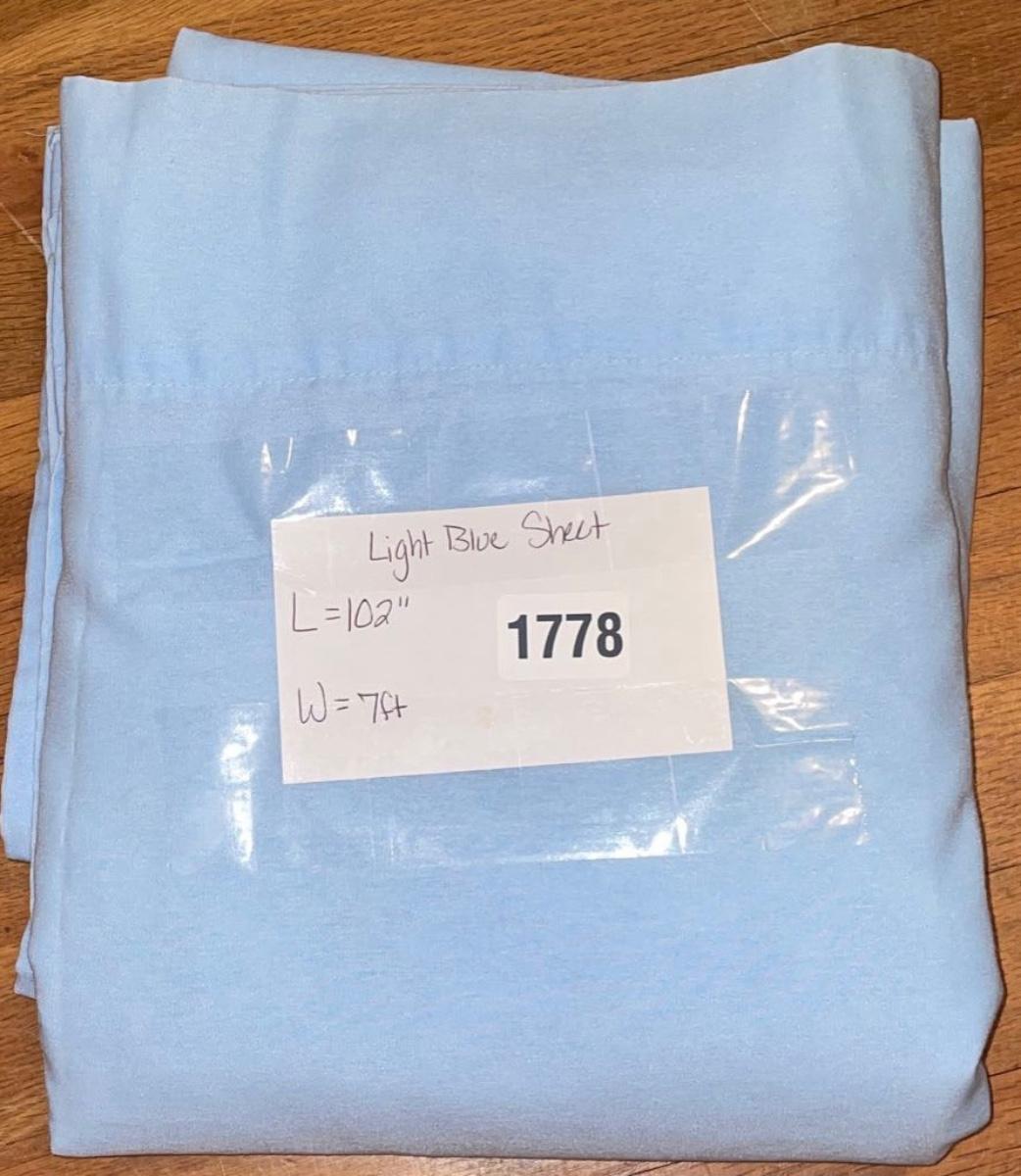 Light Blue Sheet | EstateSales.org