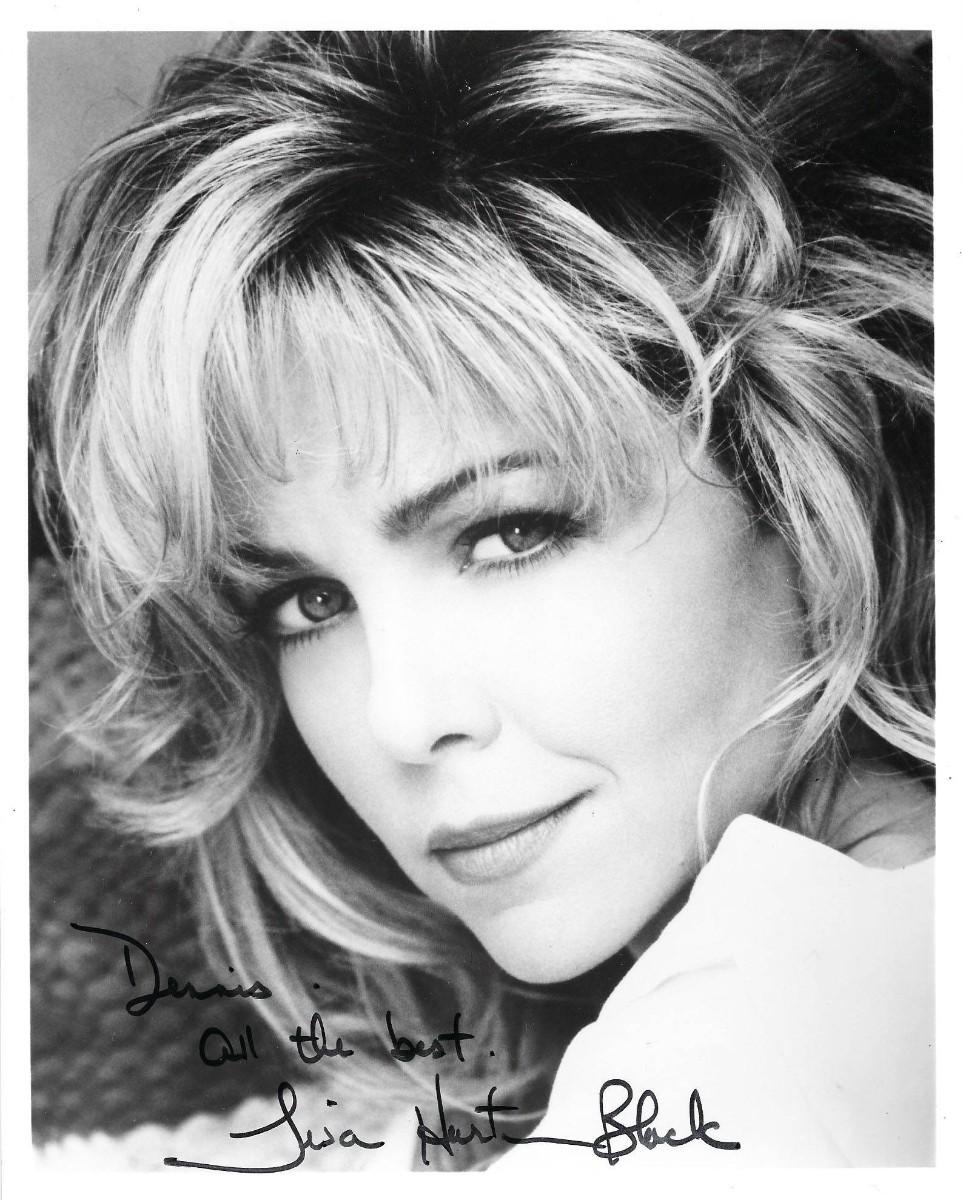 Lisa Hartman Black Signed Photo