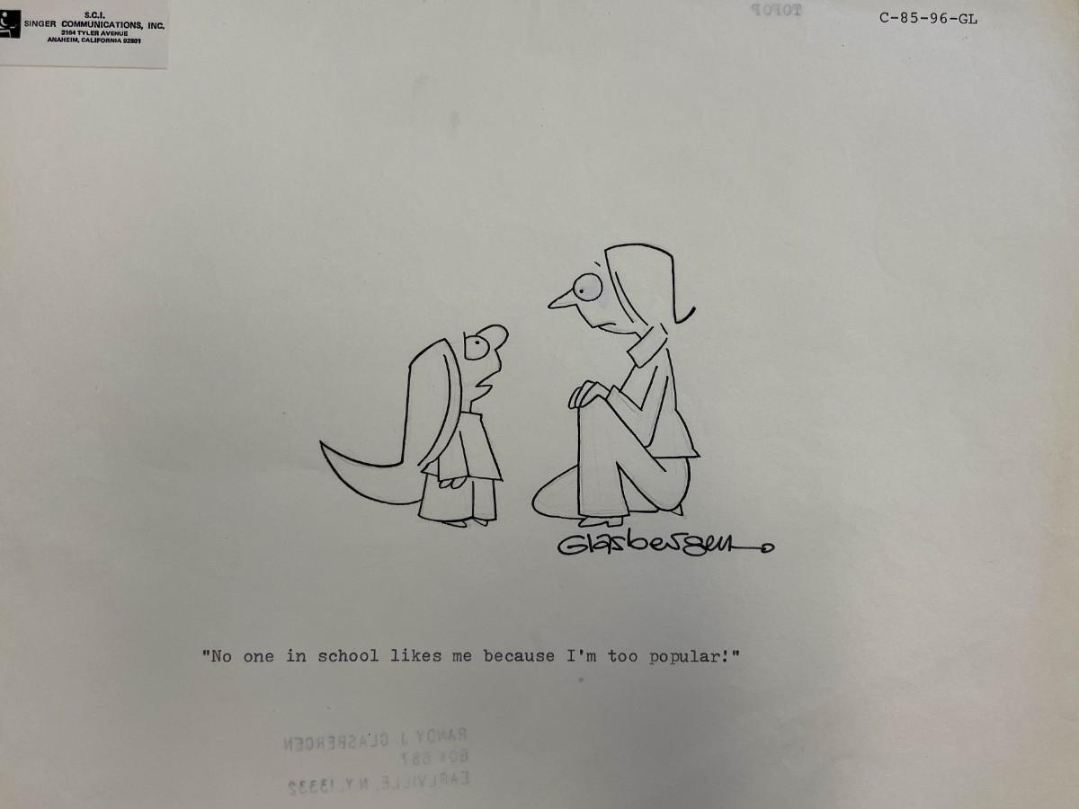 Randy Glasbergen Original Cartoon | EstateSales.org