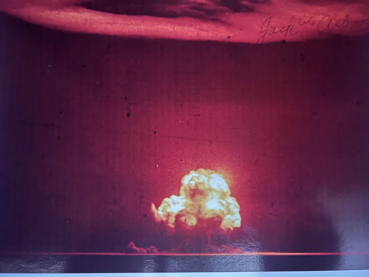 Manhattan Project Jack Aeby signed photo | EstateSales.org