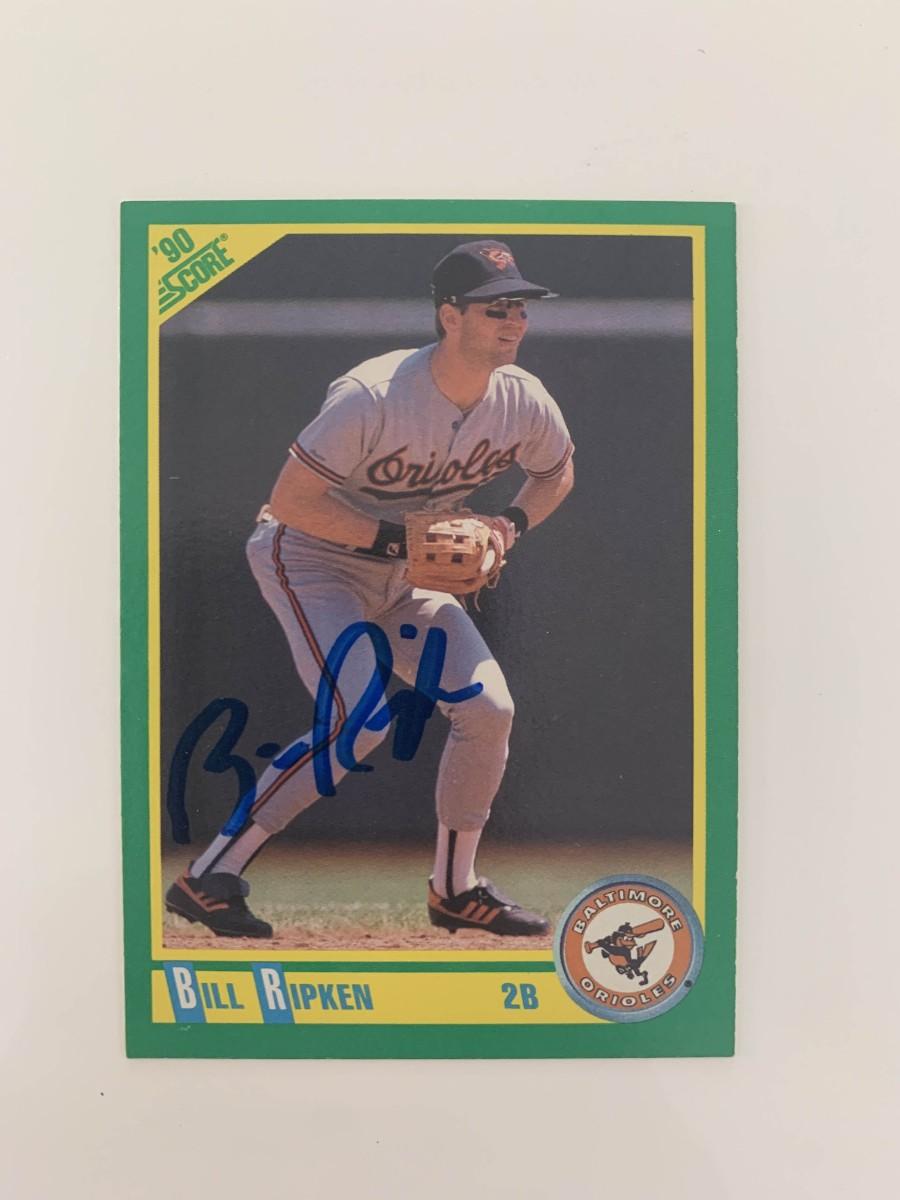 Bill Ripken signed baseball card | EstateSales.org