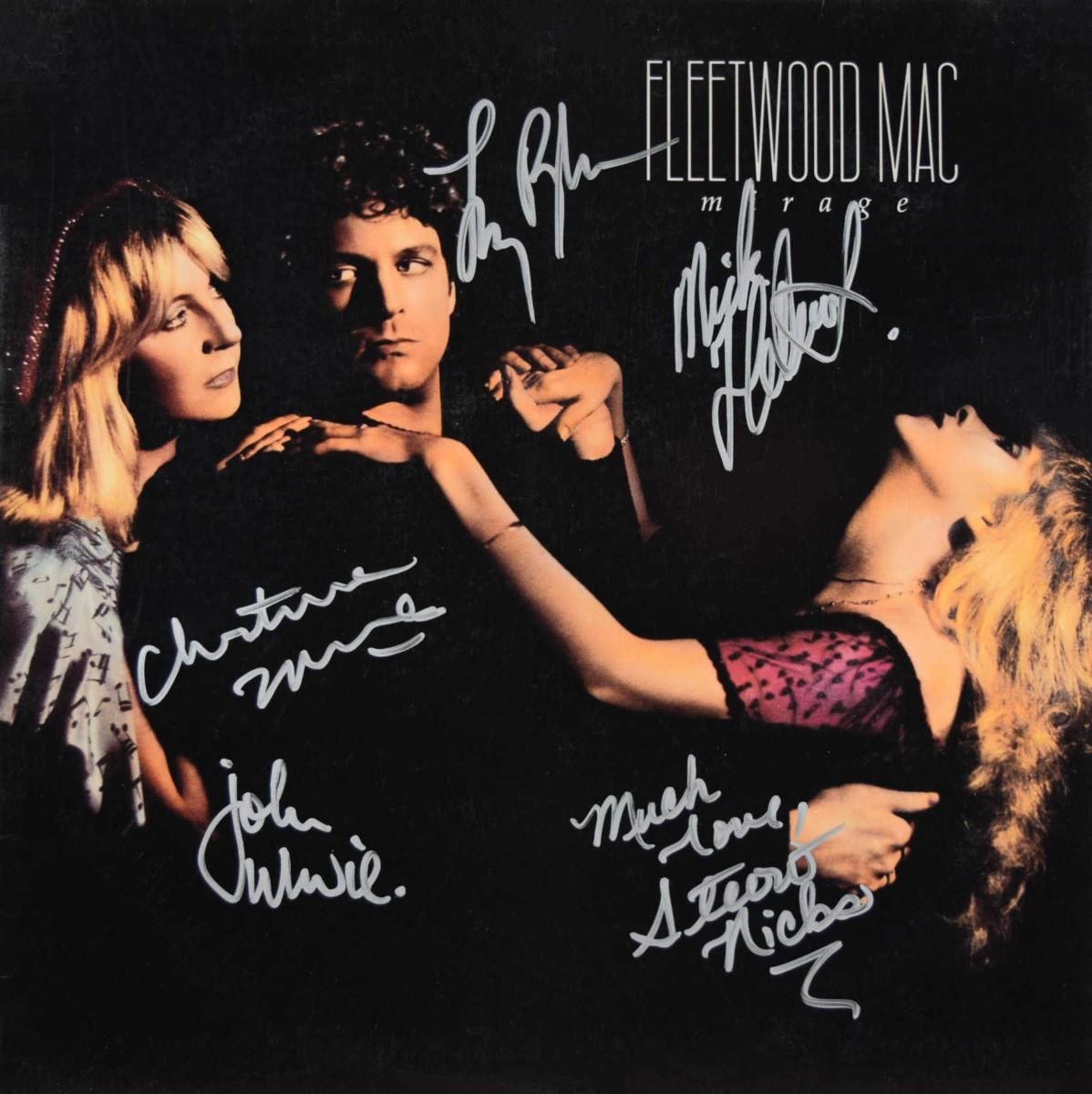Fleetwood Mac signed Mirage album | EstateSales.org