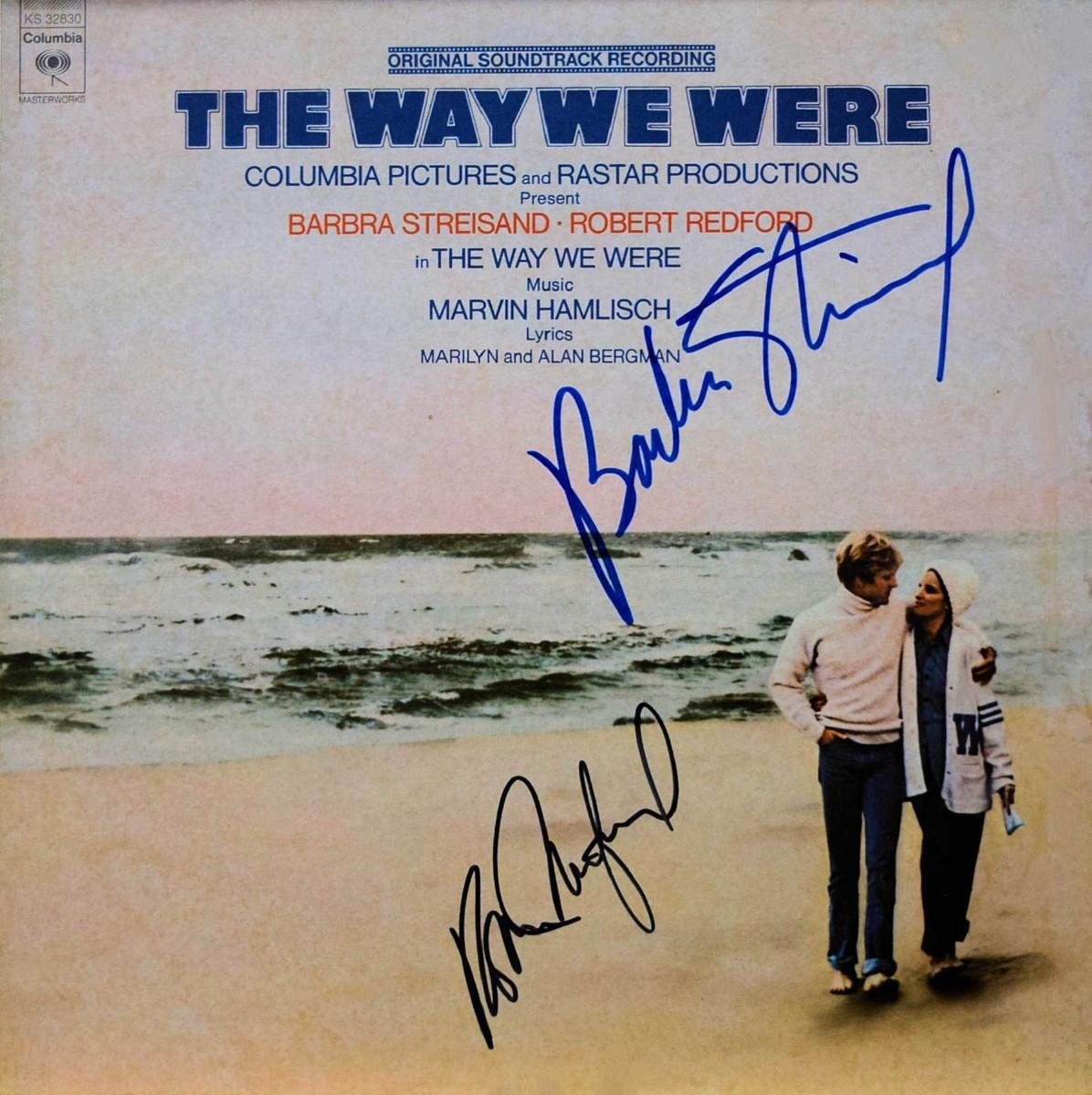 The Way We Were signed soundtrack album | EstateSales.org