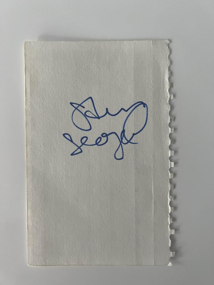 Steven Seagal original signature | EstateSales.org