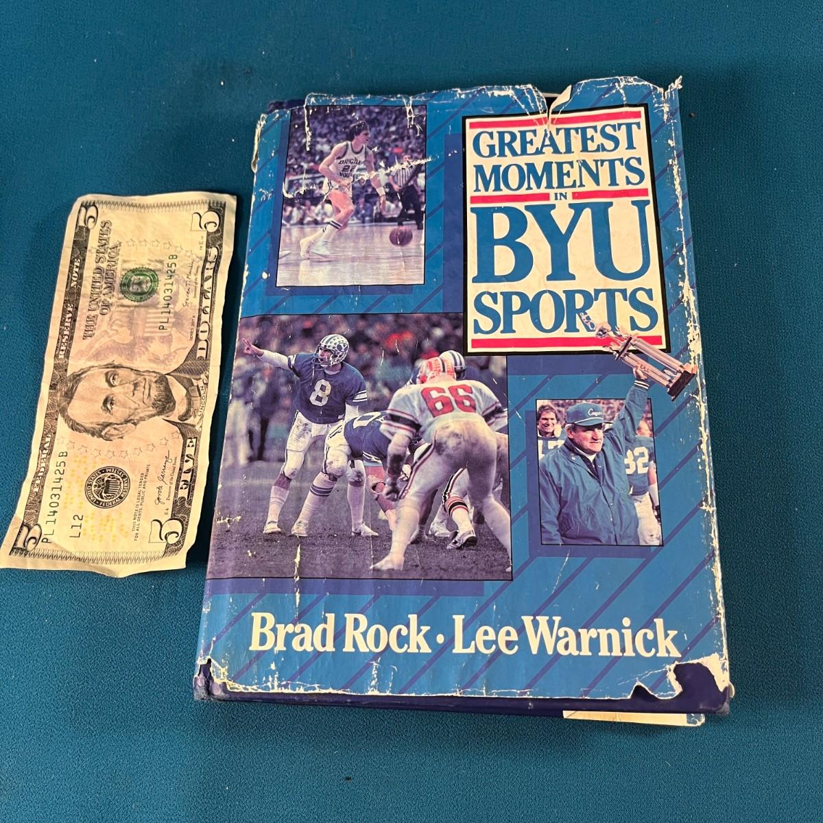 “GREATEST MOMENTS IN BYU SPORTS” by BRAD ROCK and LEE WARNICK ...