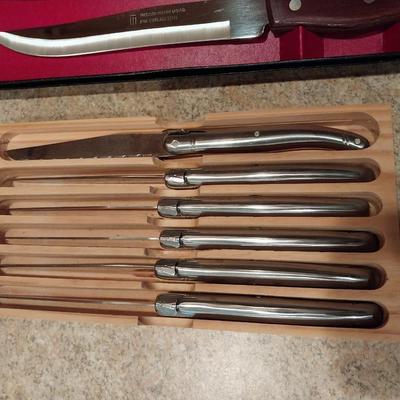 BARENTHAL 6 PC STEAK KNIFE SET & MAXAM CUTLERY | EstateSales.org