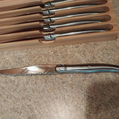 BARENTHAL 6 PC STEAK KNIFE SET & MAXAM CUTLERY | EstateSales.org