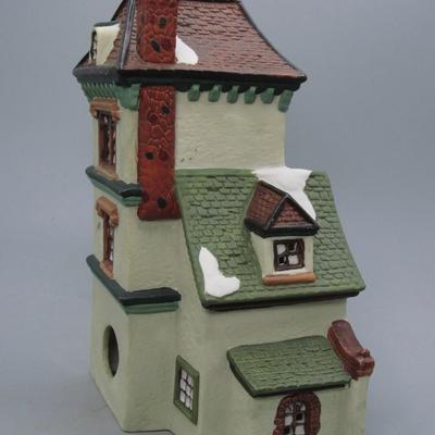 Dickens Keepsake O'Well Novelty 1995 Post Office in Snow Cozy Village ...
