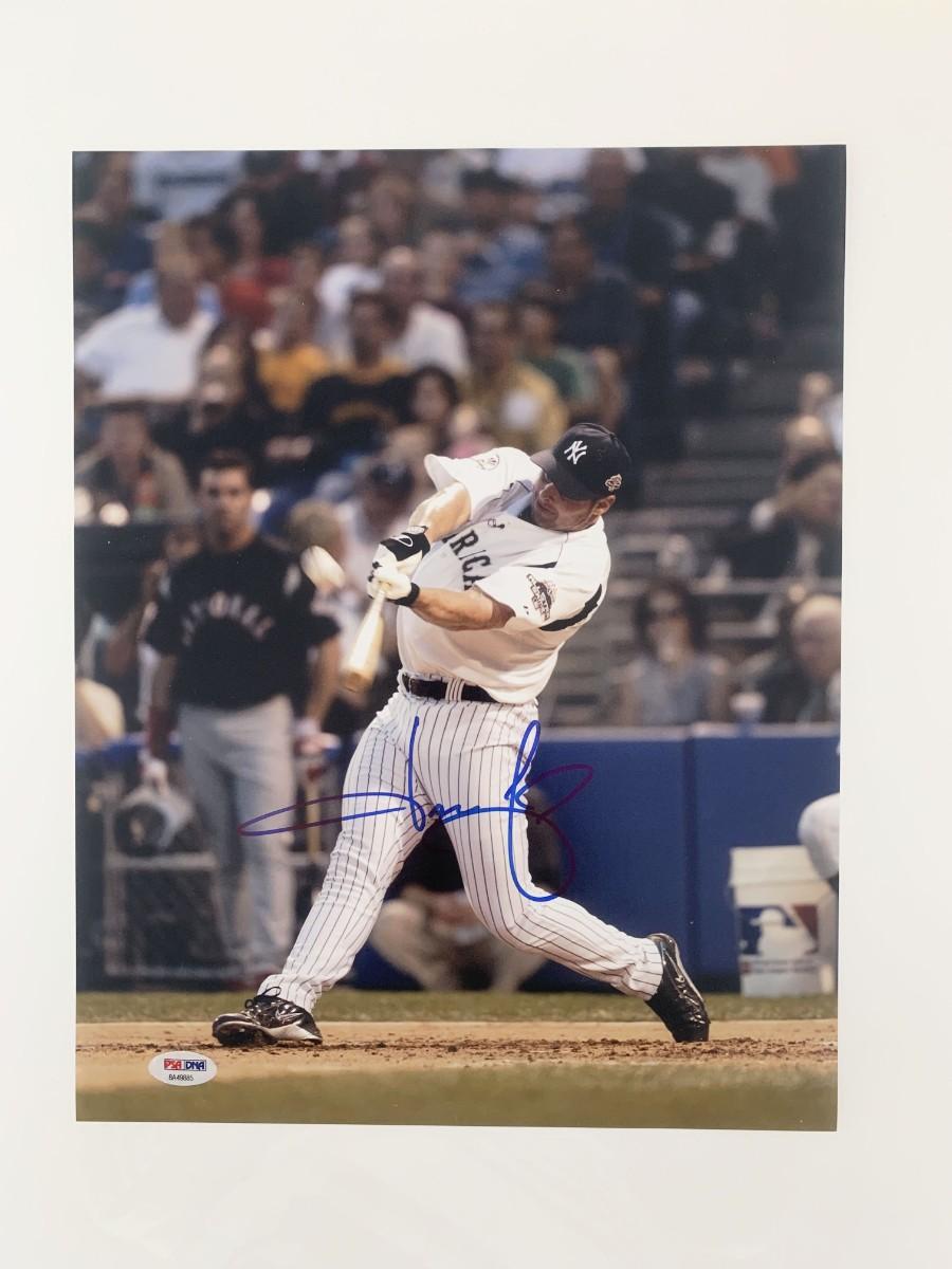 Jason Giambi signed photo (PSA/DNA) | EstateSales.org