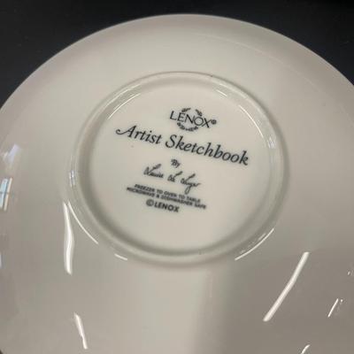 Set of 8 Lenox Artist Sketchbook 6" Plates Designed by Louise Le Luyer ...