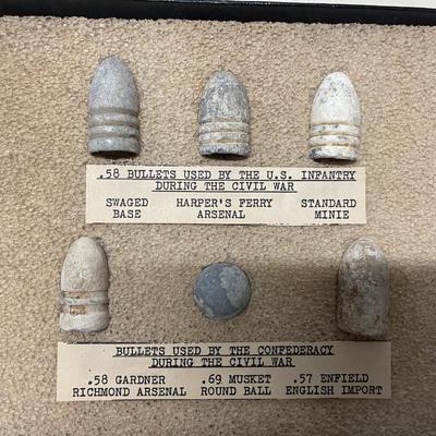 Antique Civil War Bullets & Musket Ball | EstateSales.org