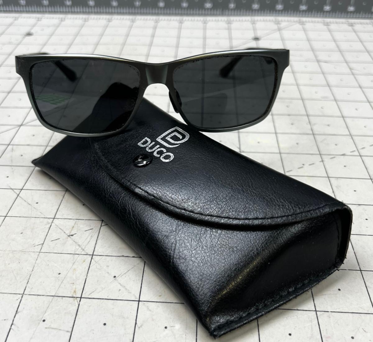 Duco Sunglasses With Case Collectible