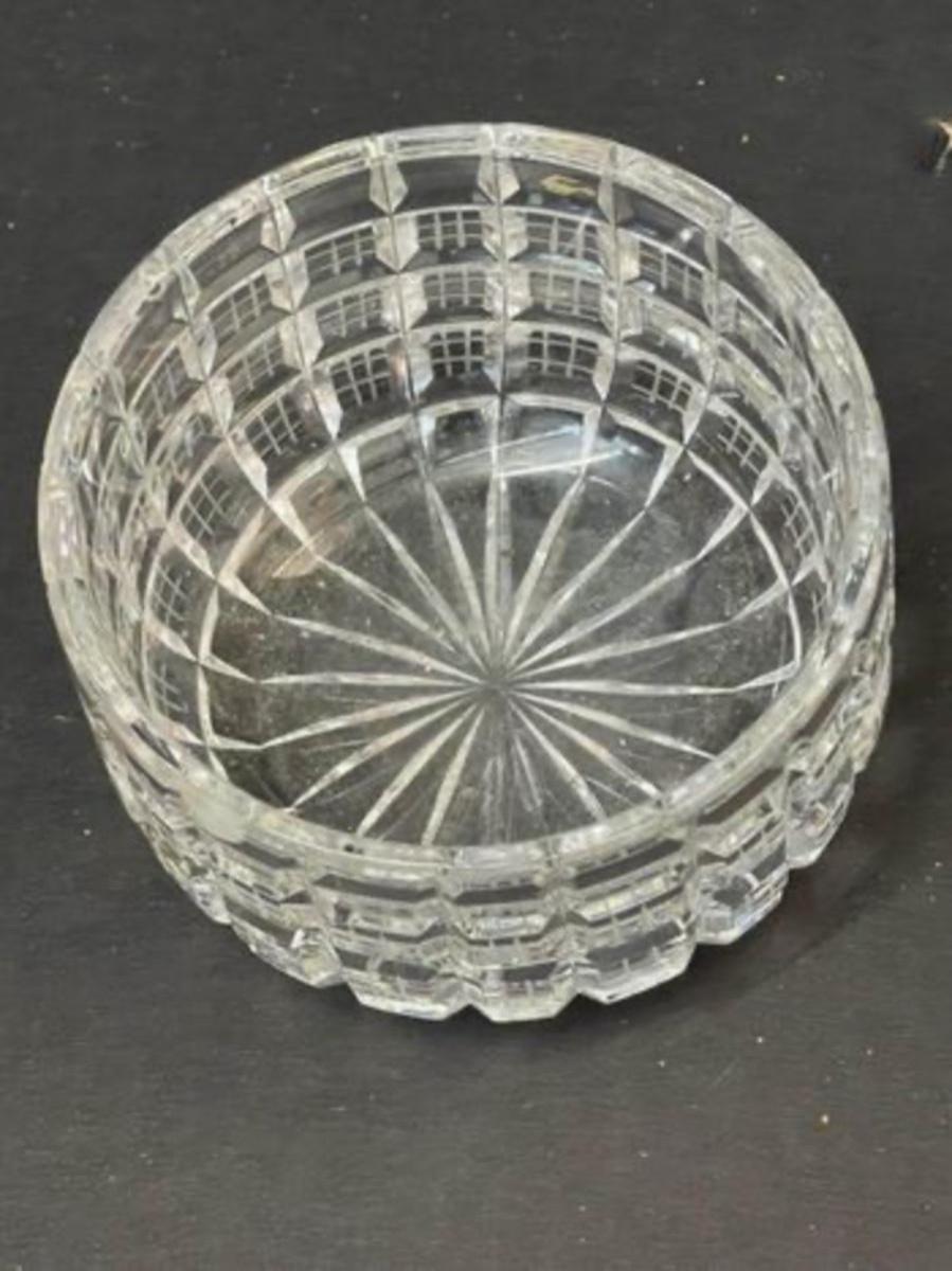 Vintage Handcut Lead Crystal Candy Dish | EstateSales.org Vintage Handcut Lead Crystal Candy Dish | EstateSales.org