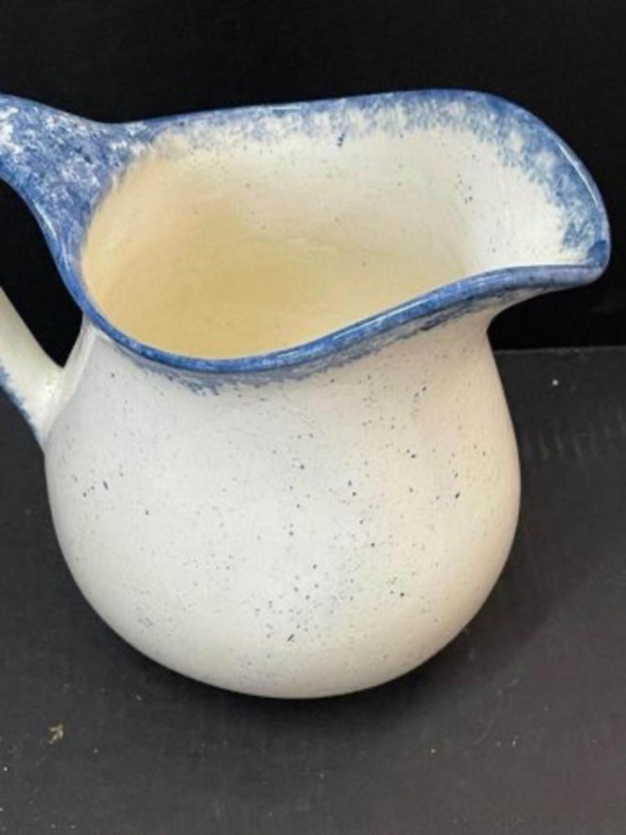 Vintage Love and Laughter Pitcher | EstateSales.org