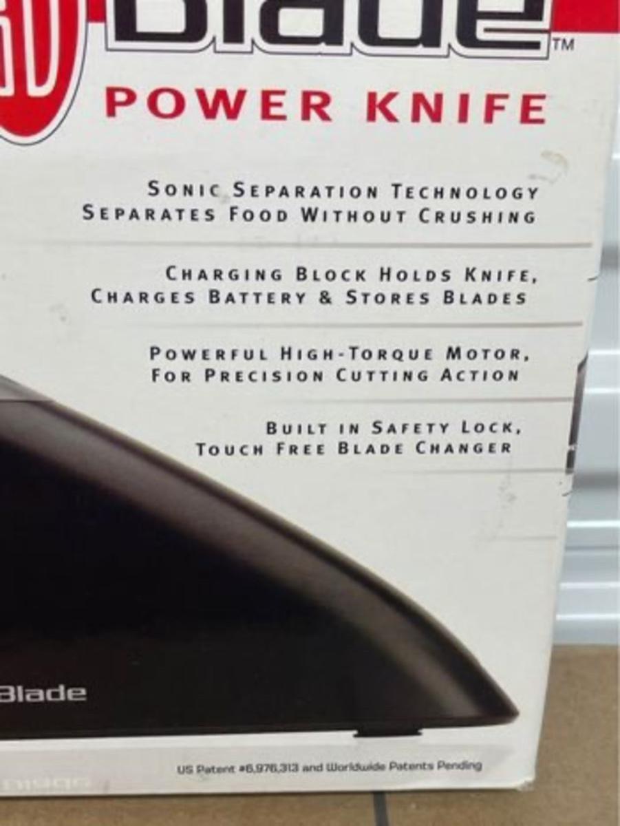 NEW Sonic Blade Cordless Power Knife | EstateSales.org