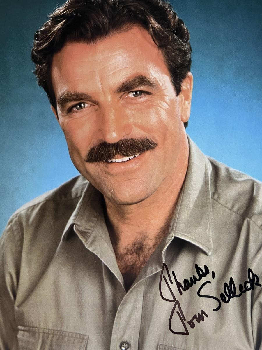 Magnum PI Tom Selleck signed photo | EstateSales.org