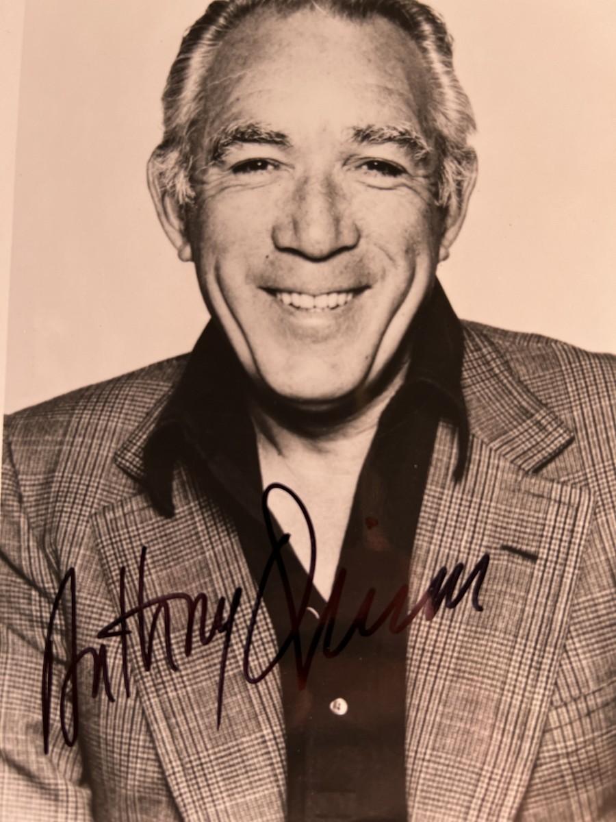 Anthony Quinn signed photo | EstateSales.org
